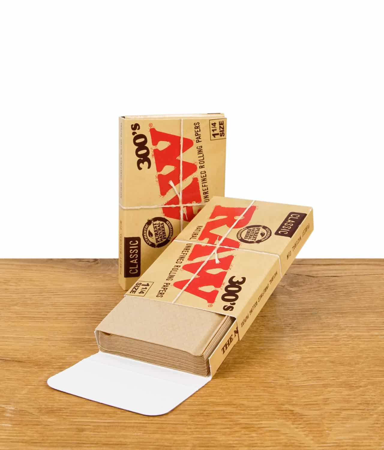 RAW Classic 300 Papers 1 1/4 Size - Hochwertige Putzutensilien | Für ...